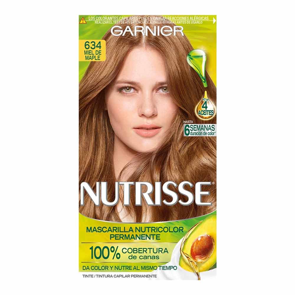Gama Nutrisse Regular 634 Tono Miel De Maple | Garnier