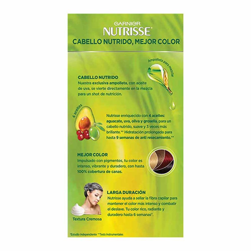 Tinte de cabello Nutrisse Color Miel 73 cubre canas | Garnier México