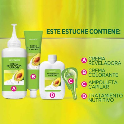 Tinte de cabello Nutrisse Color Miel 73 cubre canas | Garnier México
