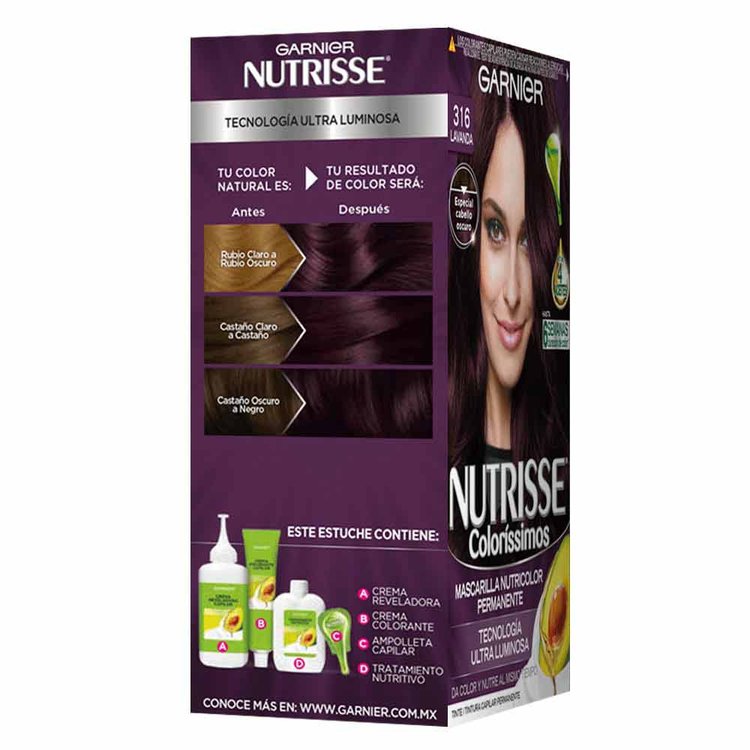 Tinte color lavanda - Nutrisse Colorissimos | Garnier México