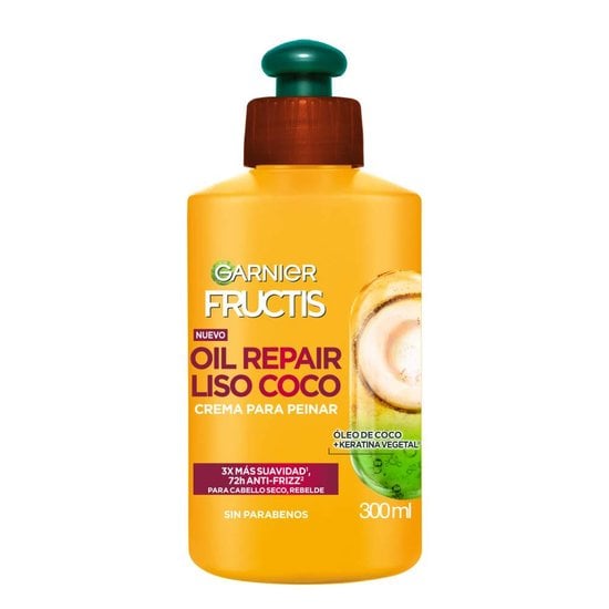 Crema para peinar Oil Repair Liso Coco | Garnier México