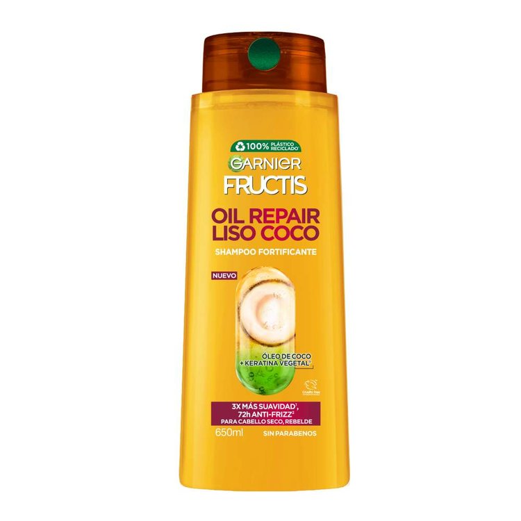 Shampoo Fructis Oil Repair Liso Coco | Garnier México