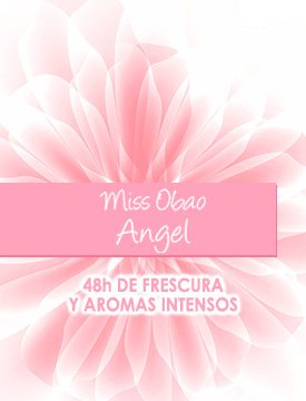 Desodorante en spray Miss Obao Ángel