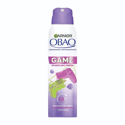 Obao Game Desodorante Sparkling Fresh – Aerosol | Garnier México
