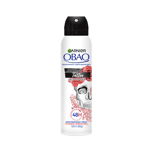 Desodorante Obao Para Mujer Tattoo Spray Garnier desodorante-obao-para-mujer-tattoo-spray-garnier