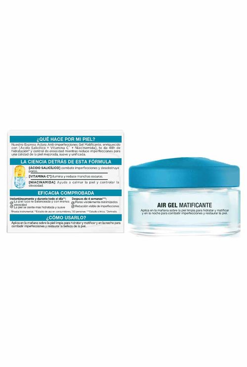 Express Aclara Crema Hidratante Matificante Gel para Piel Grasa