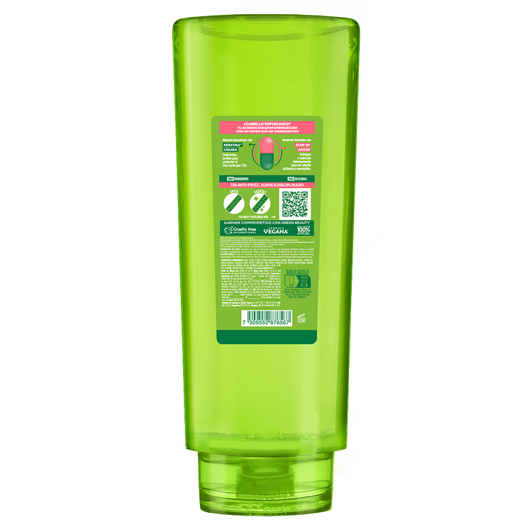 Acondicionador anti frizz Fructis Adiós Esponjado | Garnier