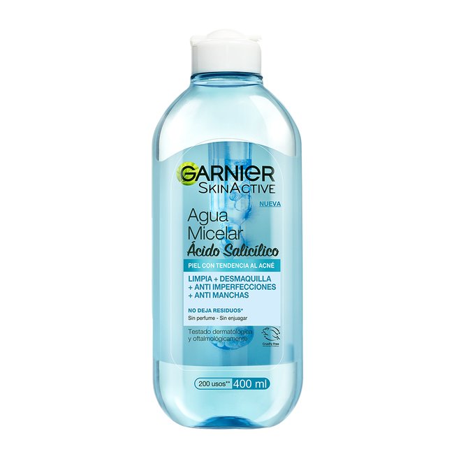 Express Aclara Agua Micelar Anti Imperfecciones | Garnier México