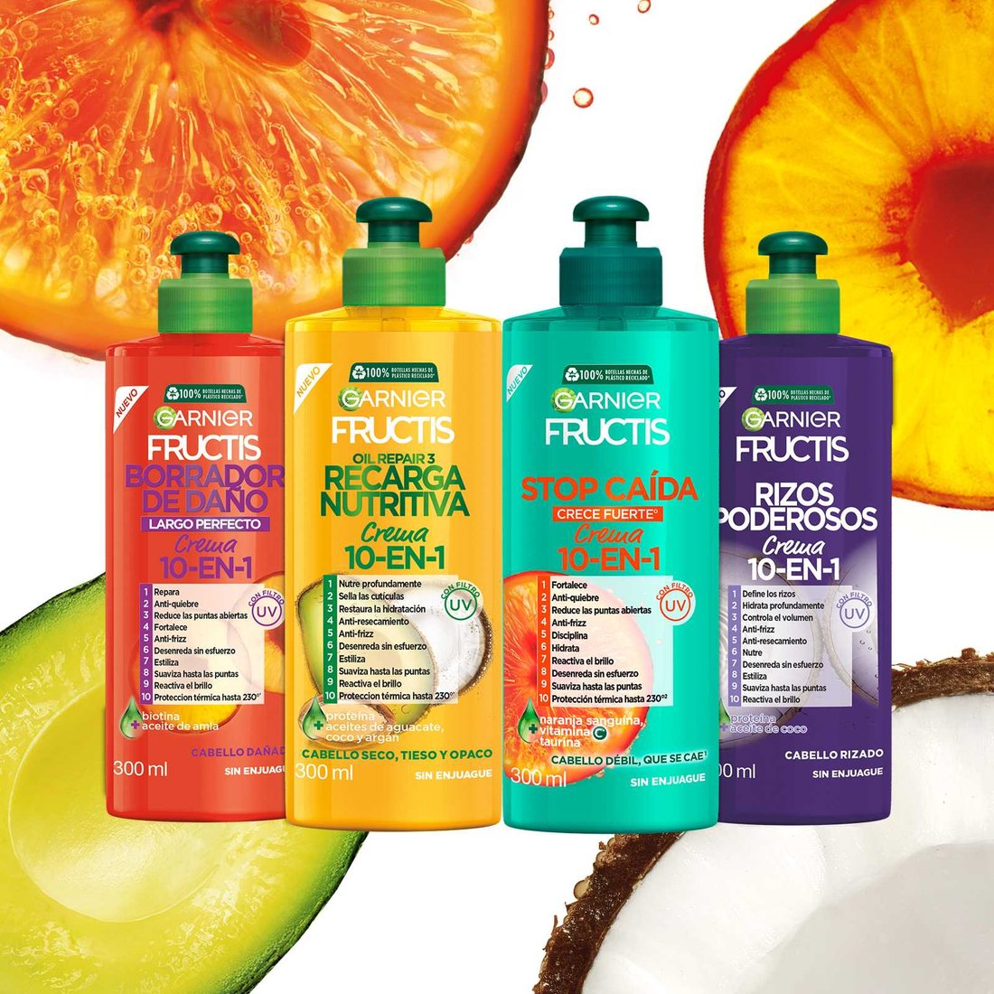 Fructis 10 en 1 Rizos Poderosos| Garnier México