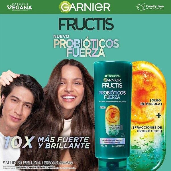 Acondicionador caída de cabello - Probióticos Fuerza Garnier