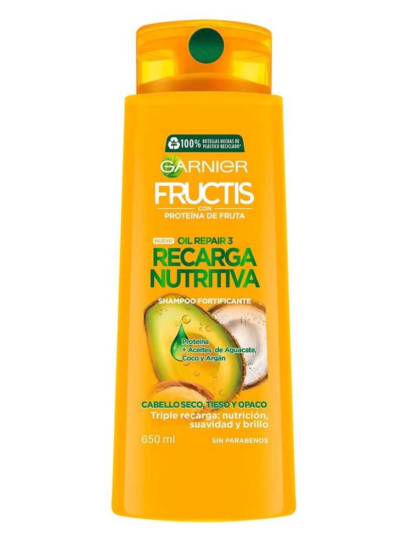 Shampoo Fructis Recarga Nutritiva de Garnier