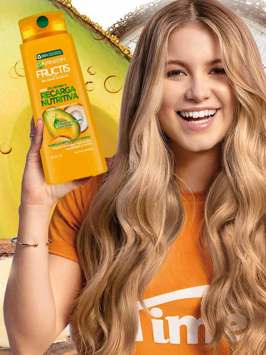 Shampoo Fructis Recarga Nutritiva De Garnier