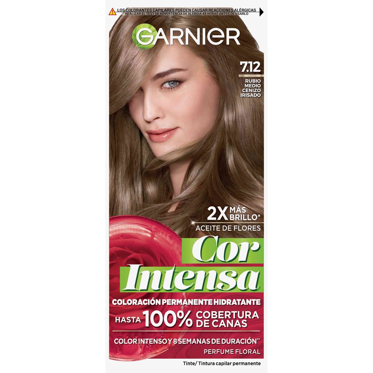 Garnier Nutrisse Cor Intensa Tono 7.12 | Coloración para cabello