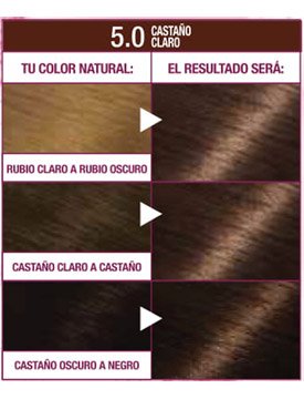 Tinte 5.0 Castaño Claro Cor Intensa | Garnier México