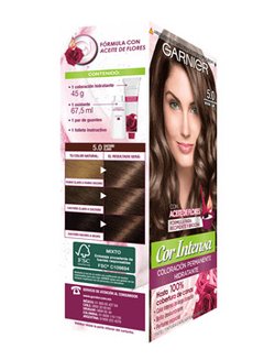 Tinte 5.0 Castaño Claro Cor Intensa | Garnier México