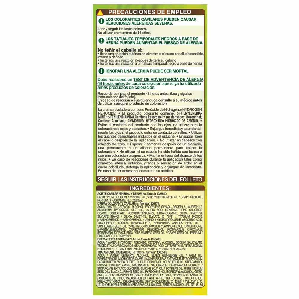 Tinte de cabello Nutrisse color Avellana 55 | Garnier México