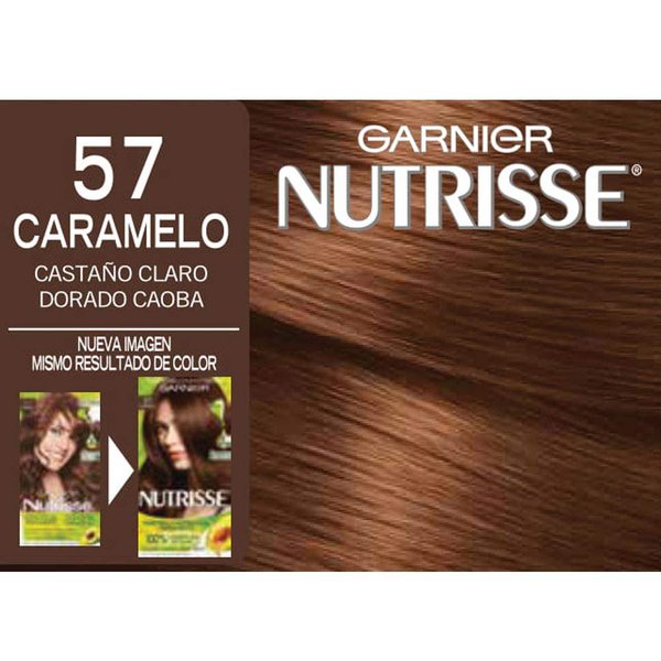 Tinte 57 Caramelo Nutrisse Regular | Garnier México