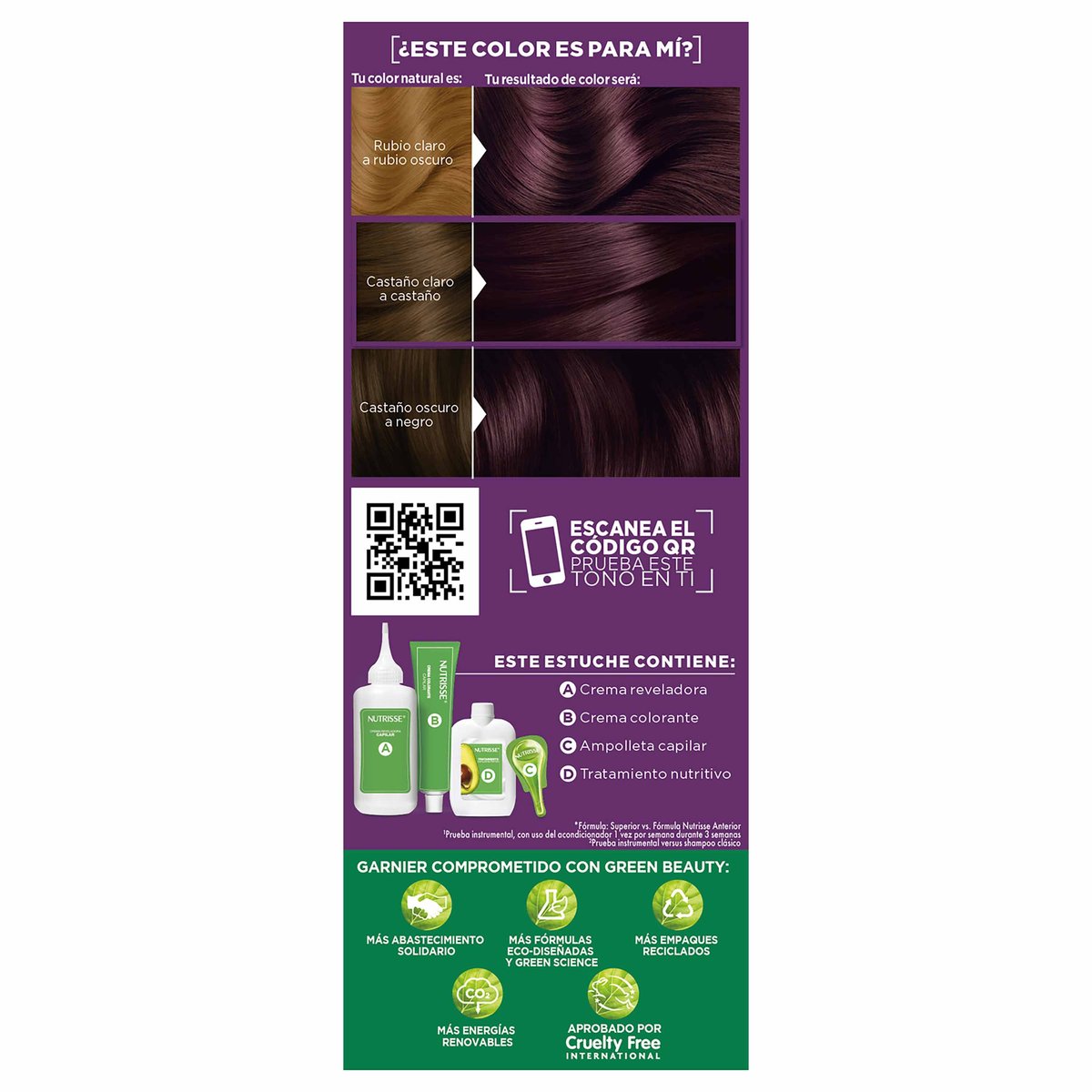Tinte color lavanda - Nutrisse Colorissimos | Garnier México