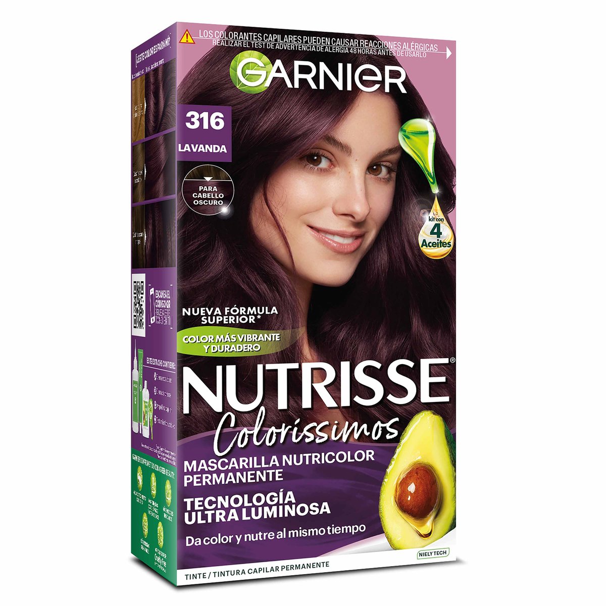 Tinte color lavanda - Nutrisse Colorissimos | Garnier México
