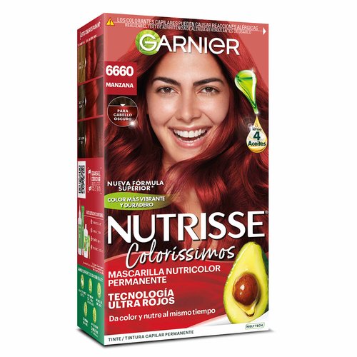 Tintes Rojos Para Cabello Nutrisse Y Cor Intensa | Garnier