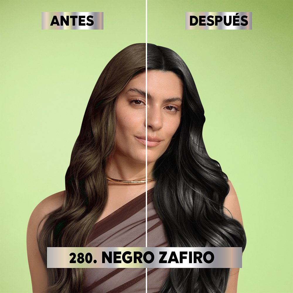 Tinte 280 Color Negro Zafiro Nutrisse Colorissimos