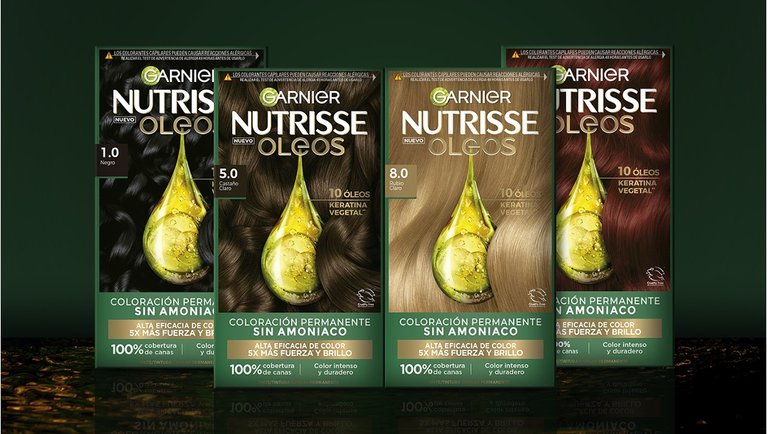 Nutrisse Oleos | La nueva era de la Coloración Sin Amoníaco