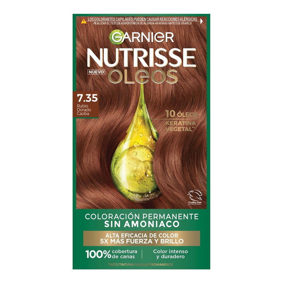 Tono 735 rubio dorado | Nutrisse Oleos | Garnier México