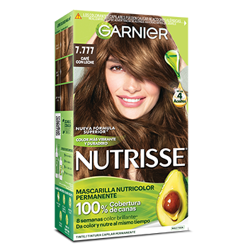 Tinte para cabello color Café con Leche - Nutrisse | Garnier México