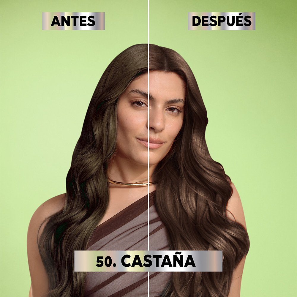 Tinte para cabello 50 Castaña Nutrisse Regular | Garnier México