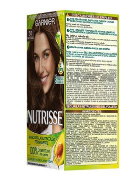 Tinte para cabello 50 Castaña Nutrisse Regular | Garnier México