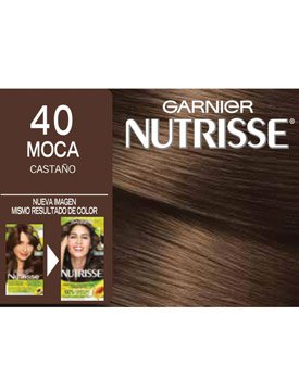 Tinte de cabello Nutrisse Color Moca 40 cubre canas | Garnier México
