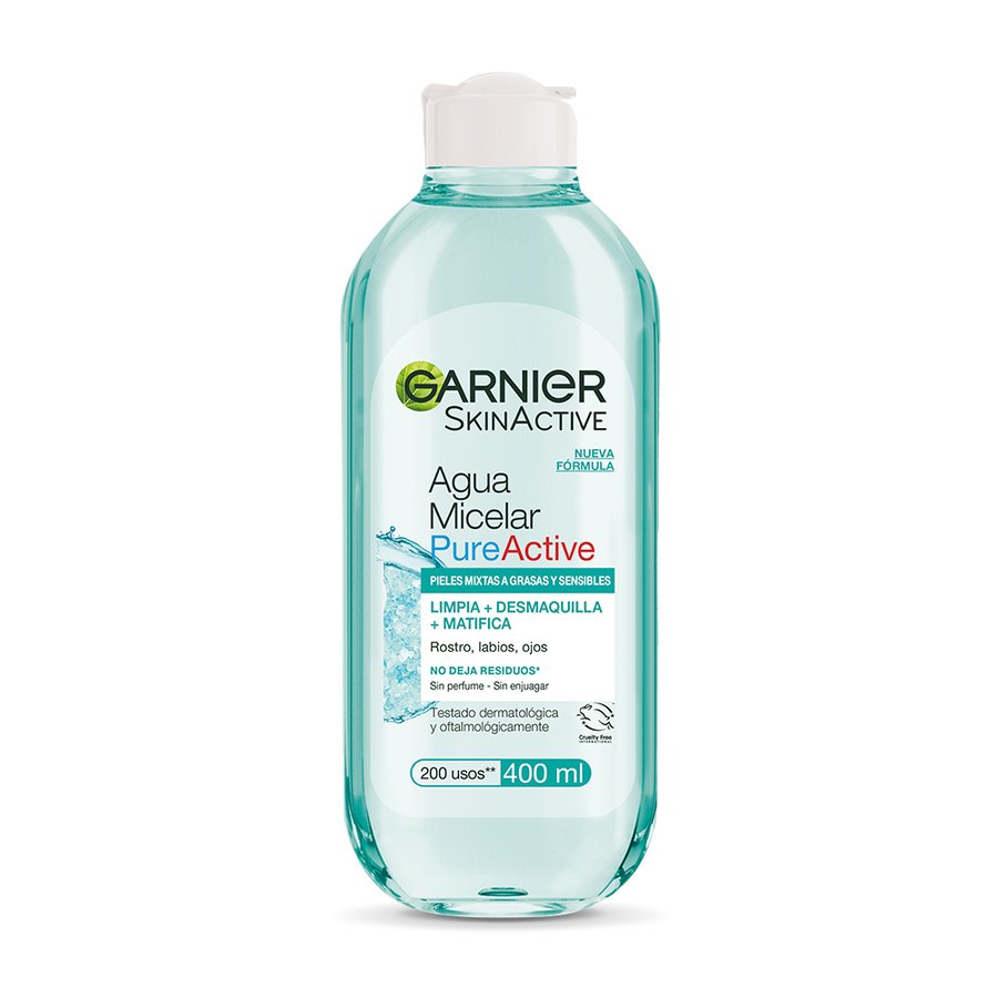 Pure Active Agua Micelar Todo en 1 - Piel mixta y grasa | Garnier