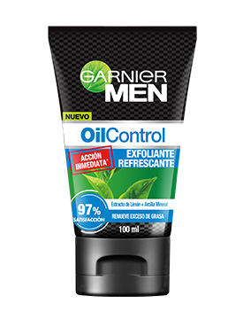 Oil Control Exfoliante Garnier Men | Garnier México